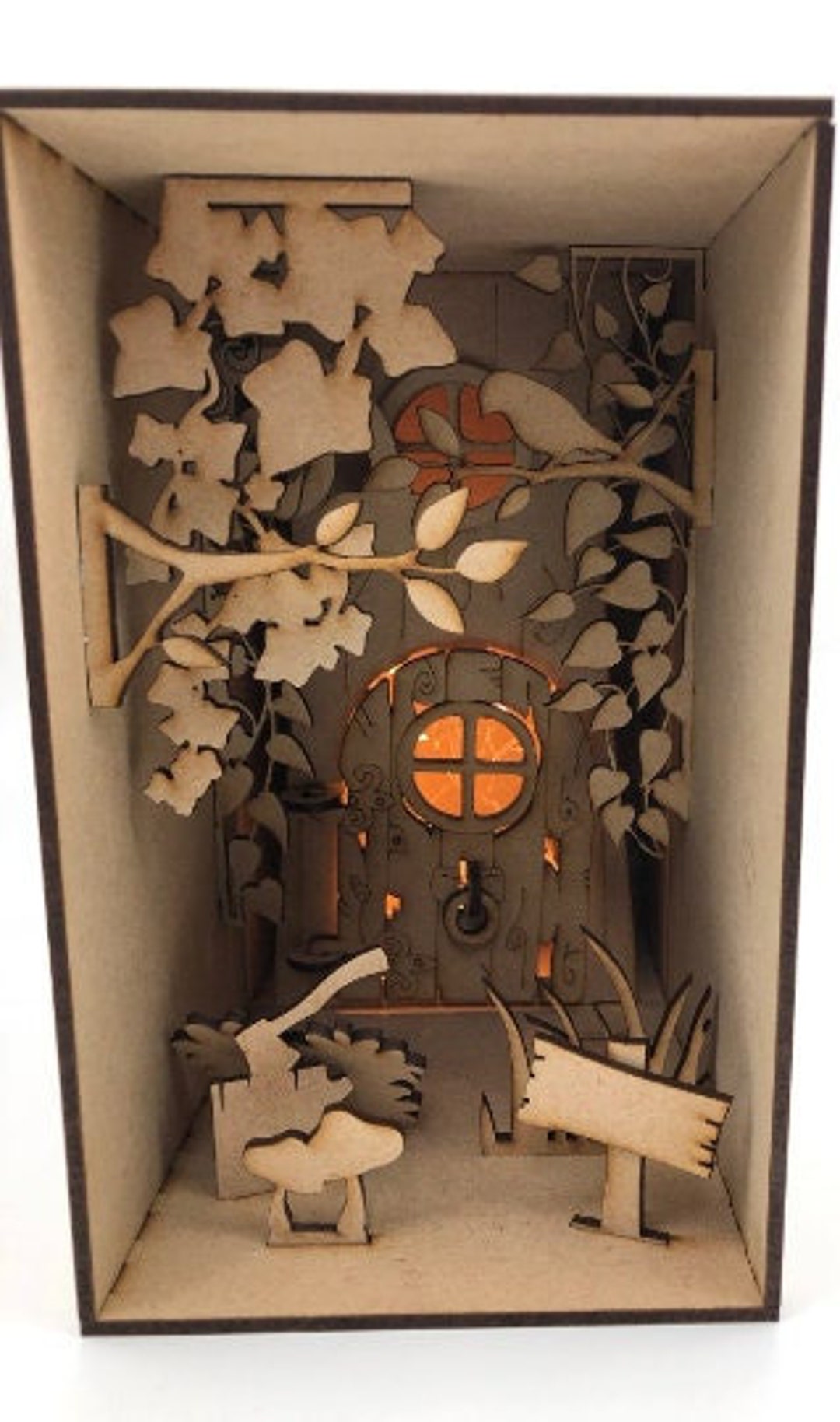 Book Nook Kit - Tree Nook - Etsy UK