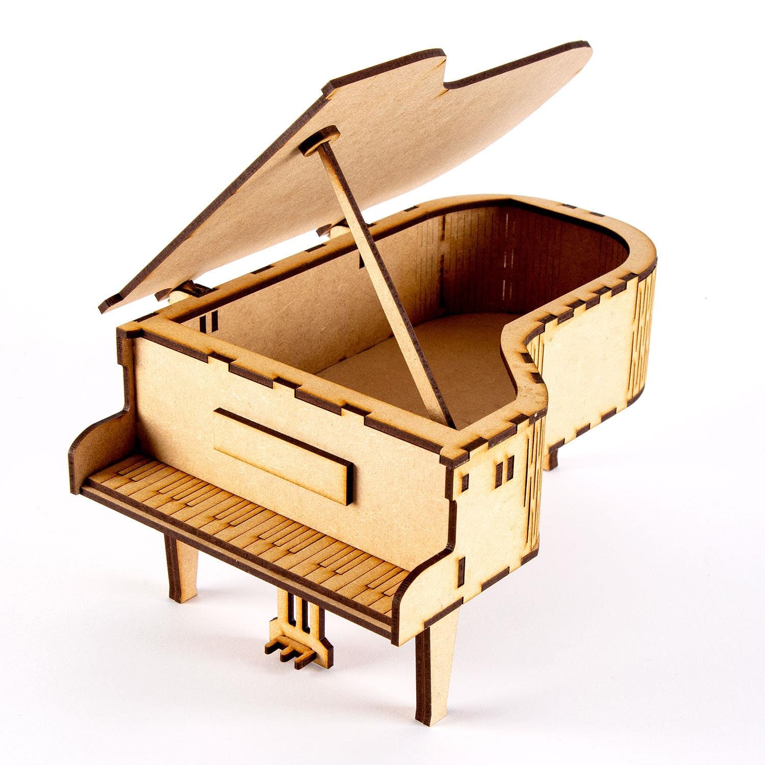 3D MDF Grand Piano Kit - DIY - Etsy