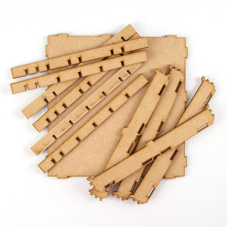 Adjustable & Stackable Printers Trays - Flatpacked - DIY - Etsy