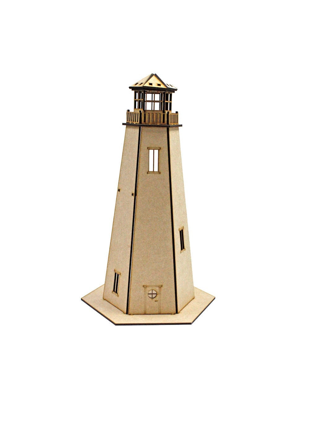 Lighthouse 3D Model Mdf Kit - Etsy