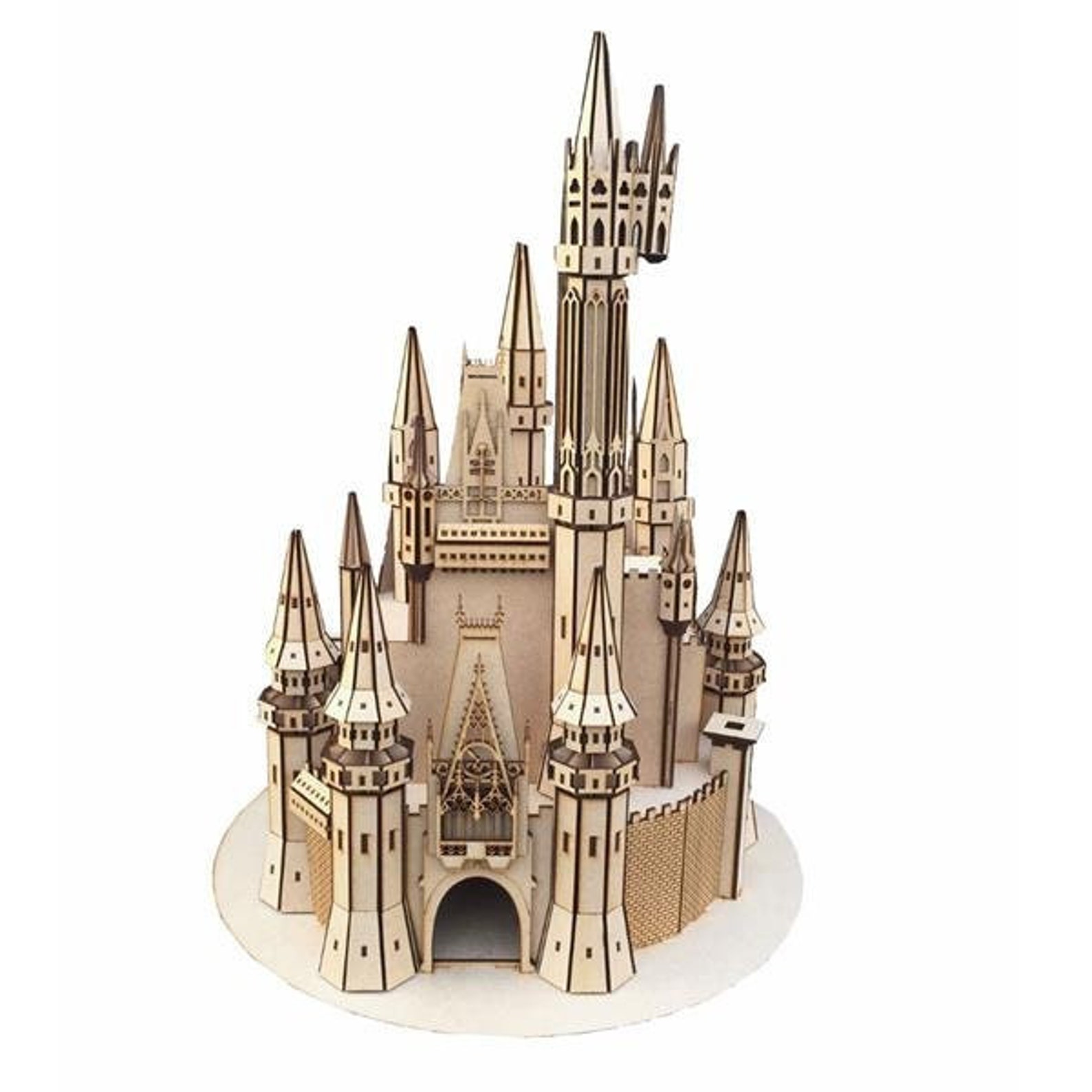 Fairytale Princess Castle Large MDF Model Kit - DIY Project 718pieces ...
