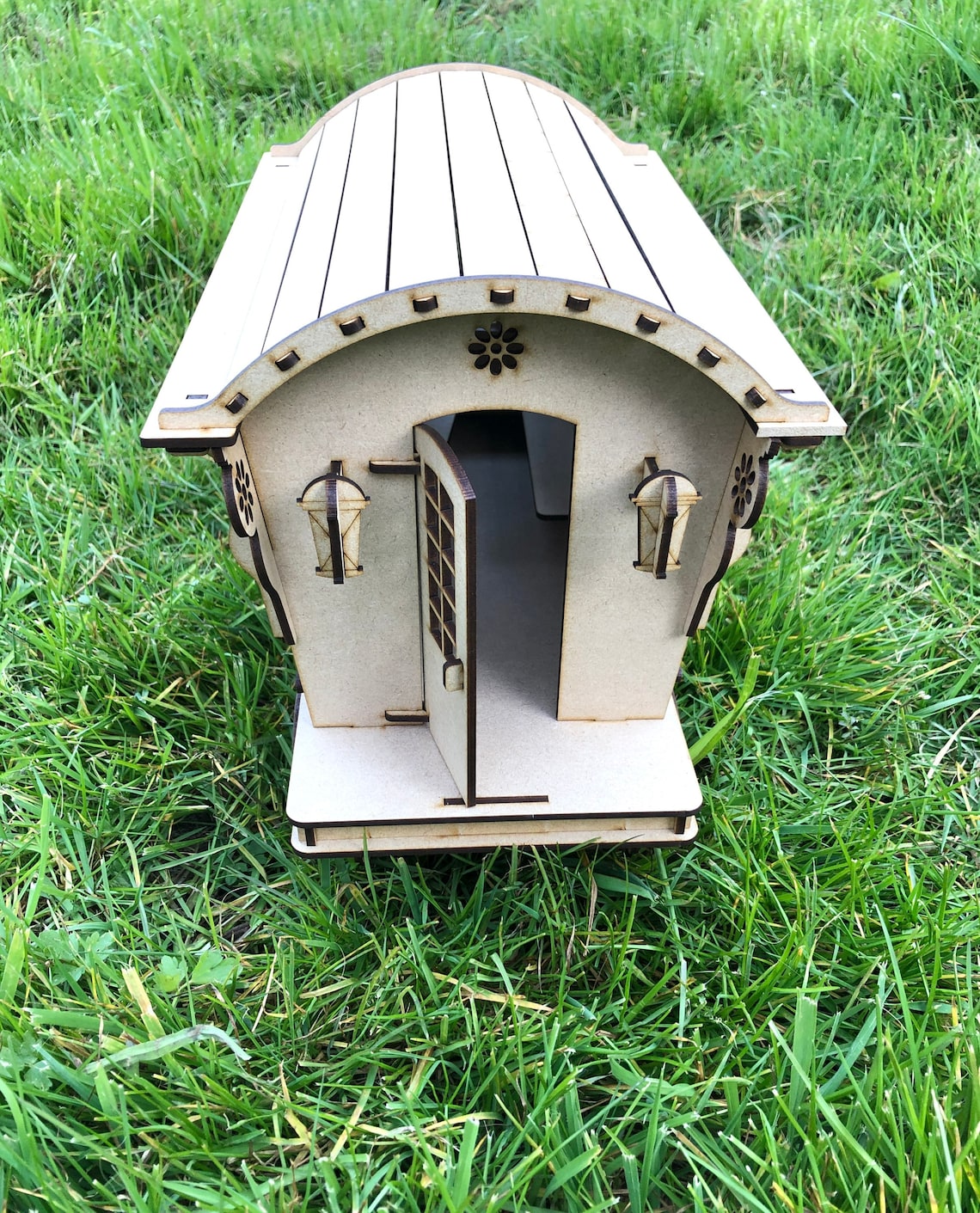 3D DIY MDF Model Kit Large Gypsy Caravan Scale Approx 1:12 | Etsy Ireland