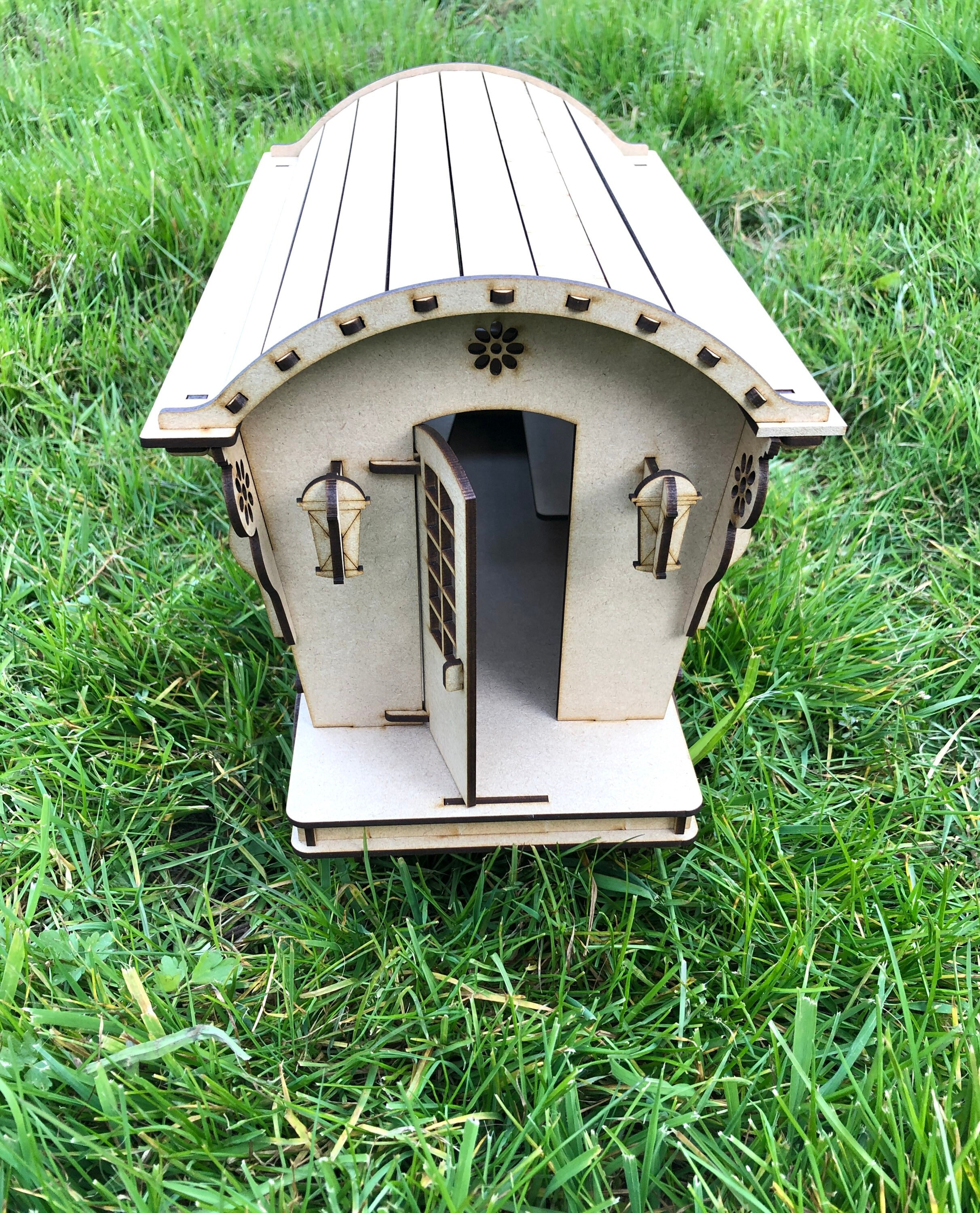 3D DIY MDF Model Kit Large Gypsy Caravan vardo Scale - Etsy Australia