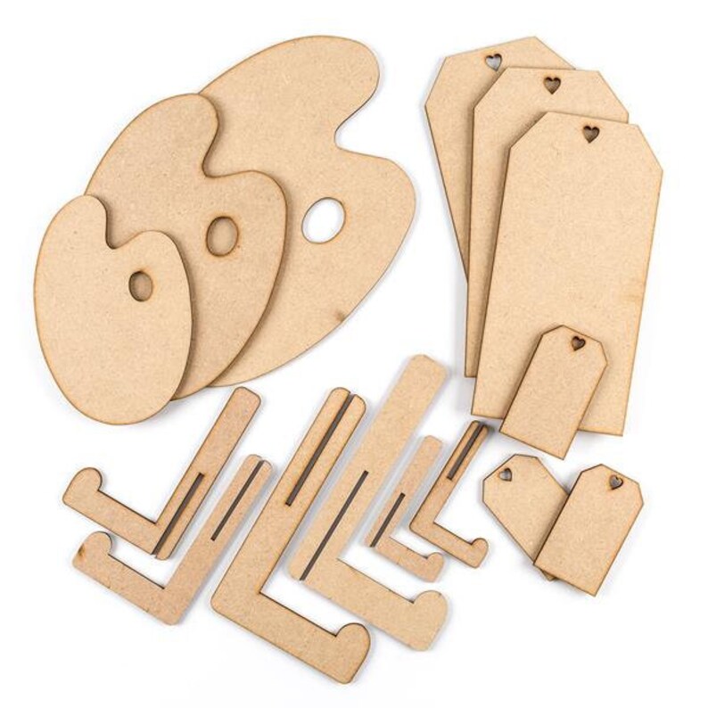 MDF Multi Base Pieces & Stands Set | Etsy