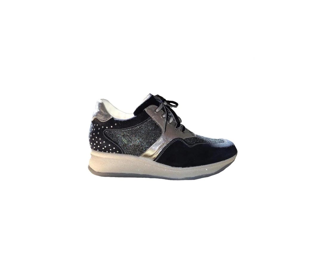 Imported Italian Leather Upcycled One-of-a-kind Hand-painted Bling ...