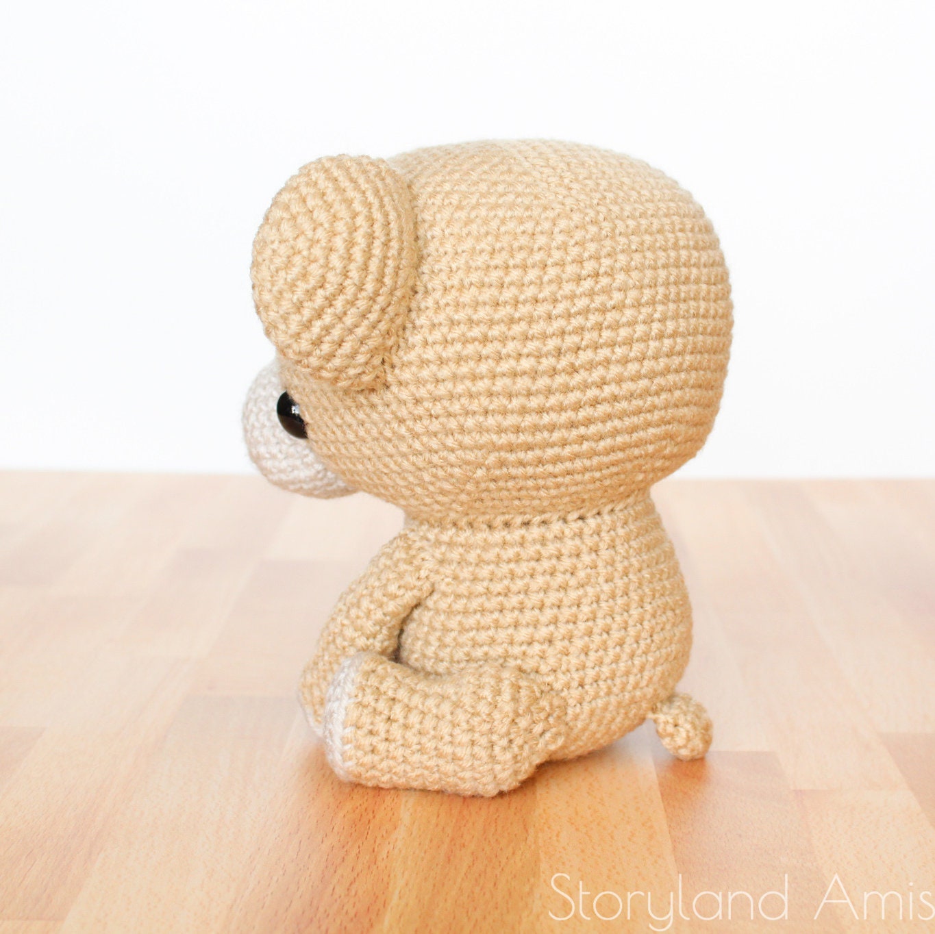 PATTERN: Cuddle-sized Teddy Bear Amigurumi Crocheted Bear | Etsy