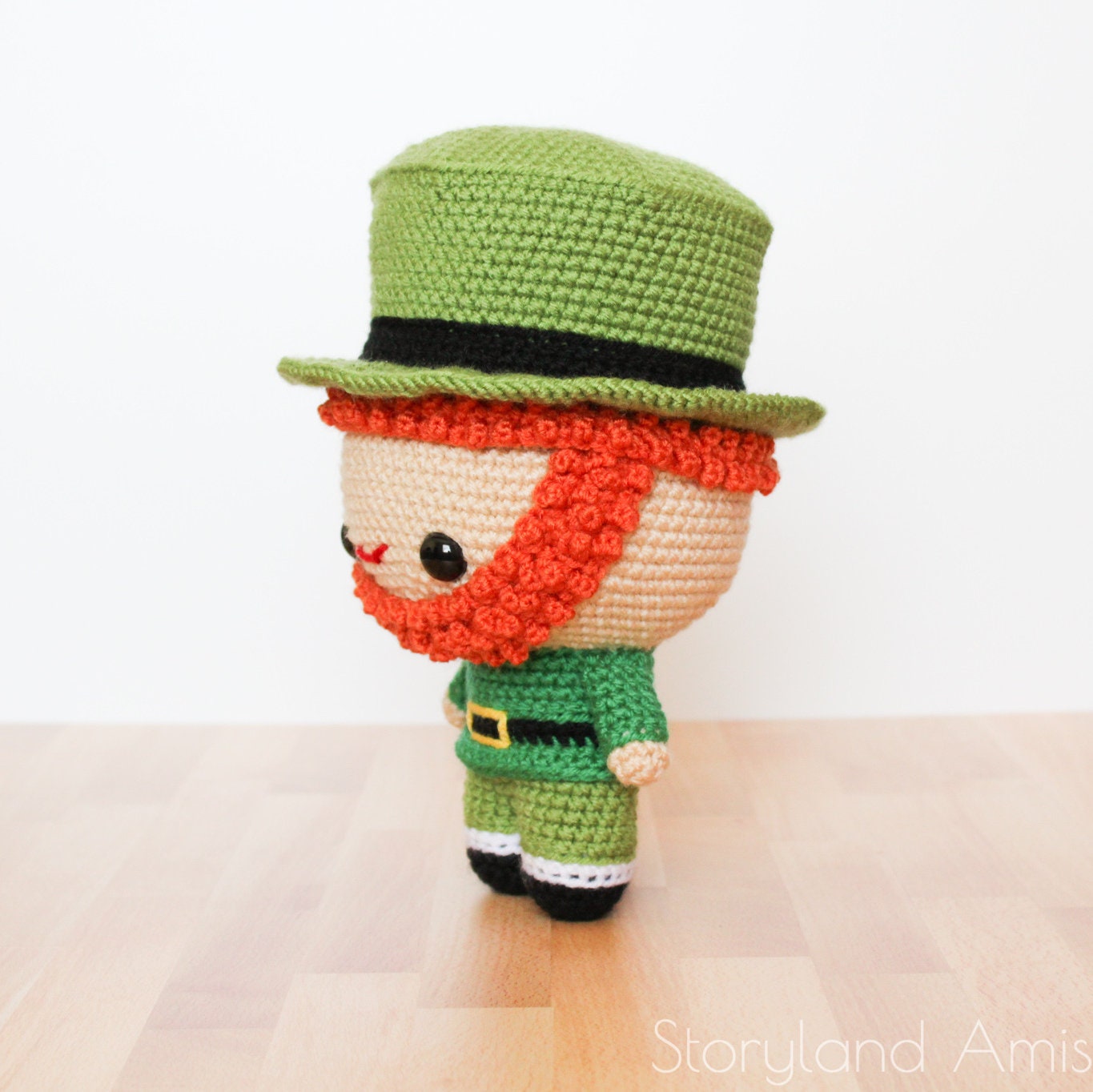 PATTERN: Cuddle-sized Sean the Leprechaun Amigurumi Crocheted - Etsy