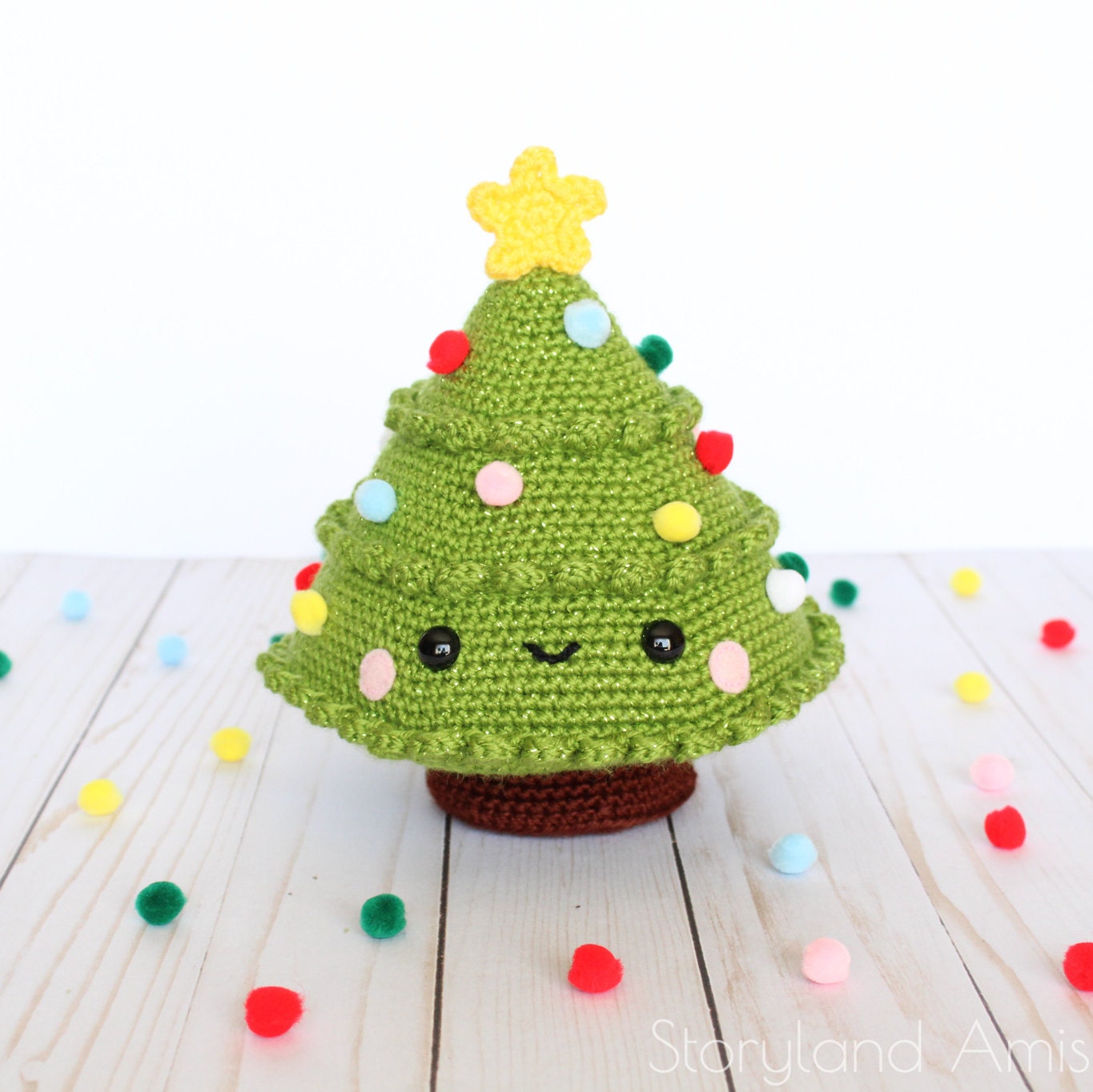 PATTERN: Joy the Christmas Tree Amigurumi Crocheted Tree - Etsy