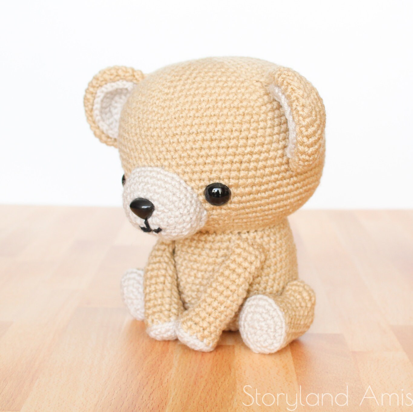 PATTERN: Cuddle-sized Teddy Bear Amigurumi Crocheted Bear | Etsy
