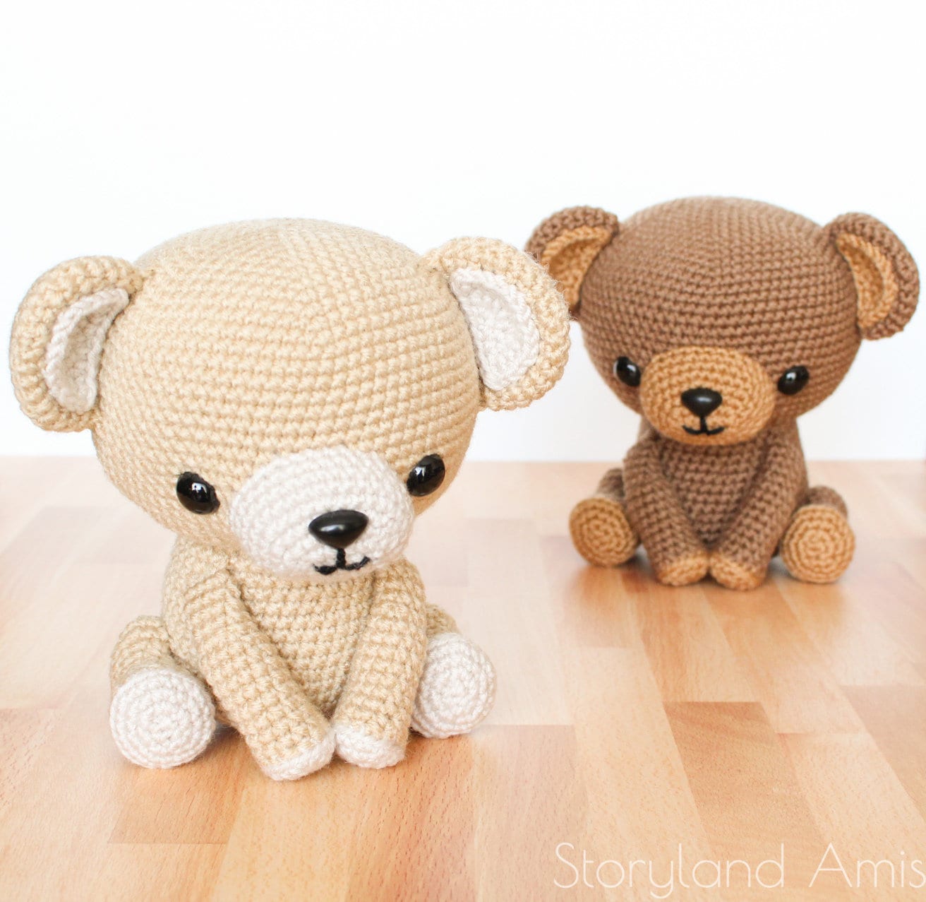 PATTERN: Cuddle-sized Teddy Bear Amigurumi Crocheted Bear | Etsy
