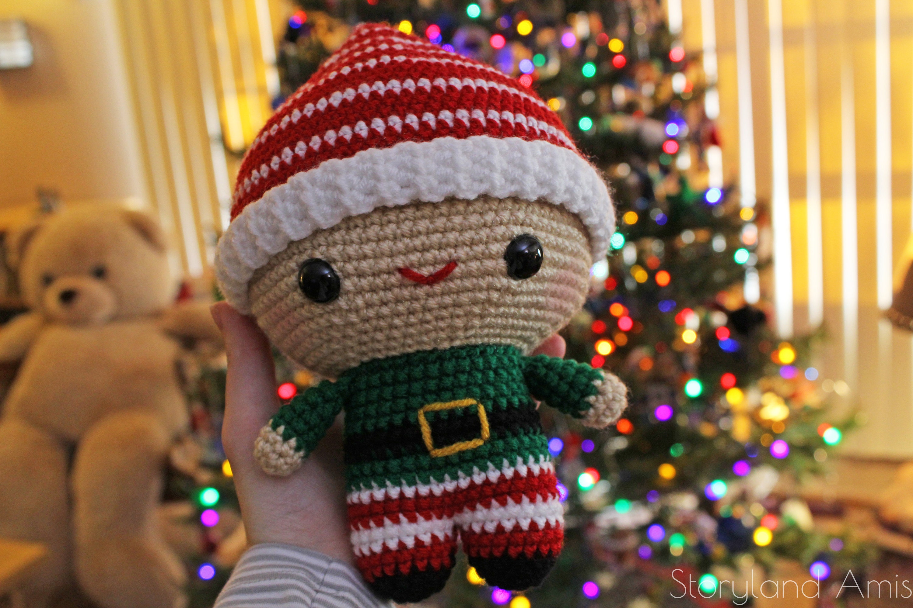 PATTERN: Cuddle-sized Elf Amigurumi Crocheted Elf Pattern - Etsy