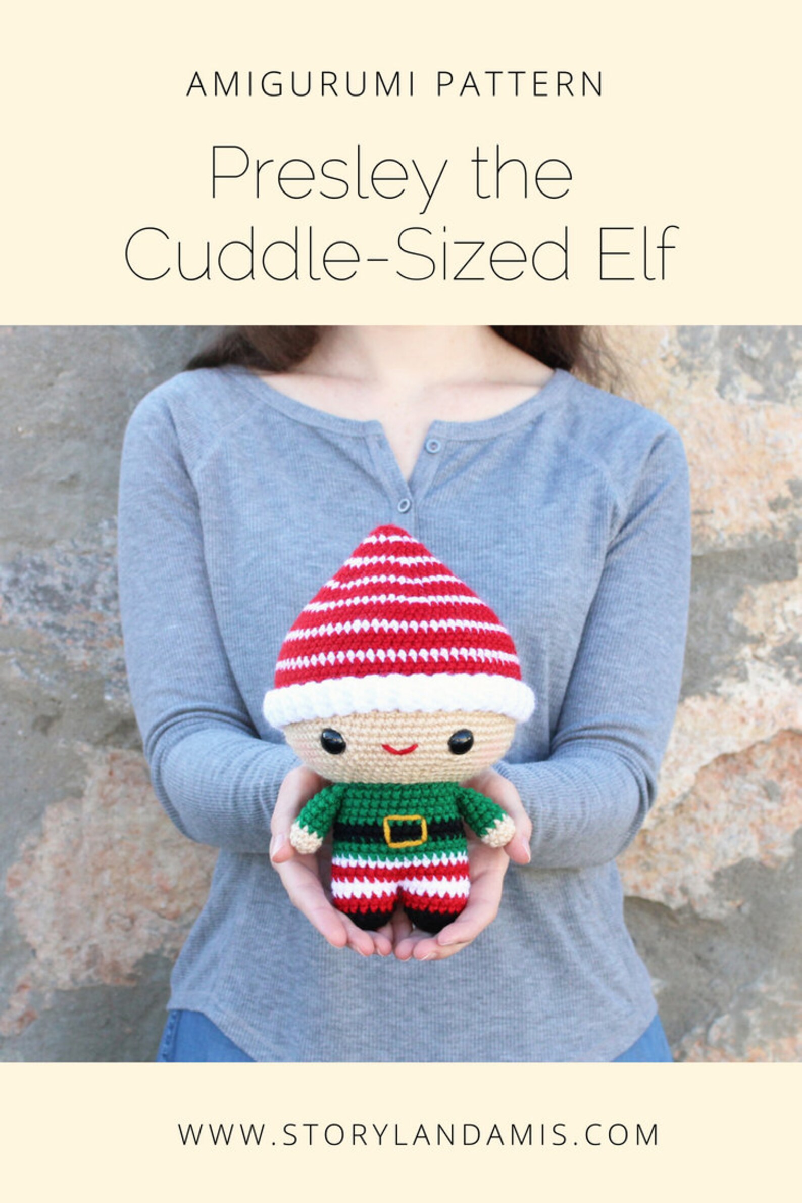 PATTERN: Cuddle-sized Elf Amigurumi Crocheted Elf Pattern - Etsy