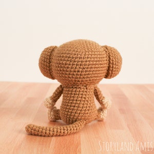 PATTERN: Michael the Monkey Amigurumi, Crocheted Monkey Pattern, Ape ...