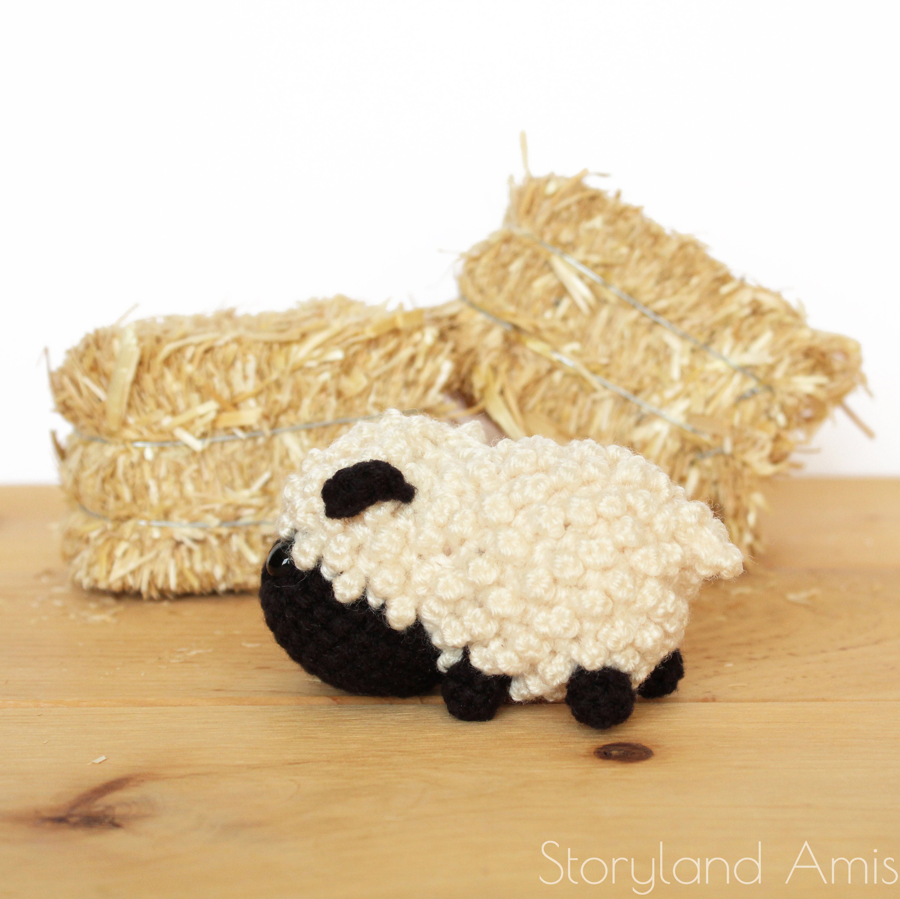 PATTERN: Lyla the Baby Lamb Amigurumi Crocheted Sheep | Etsy