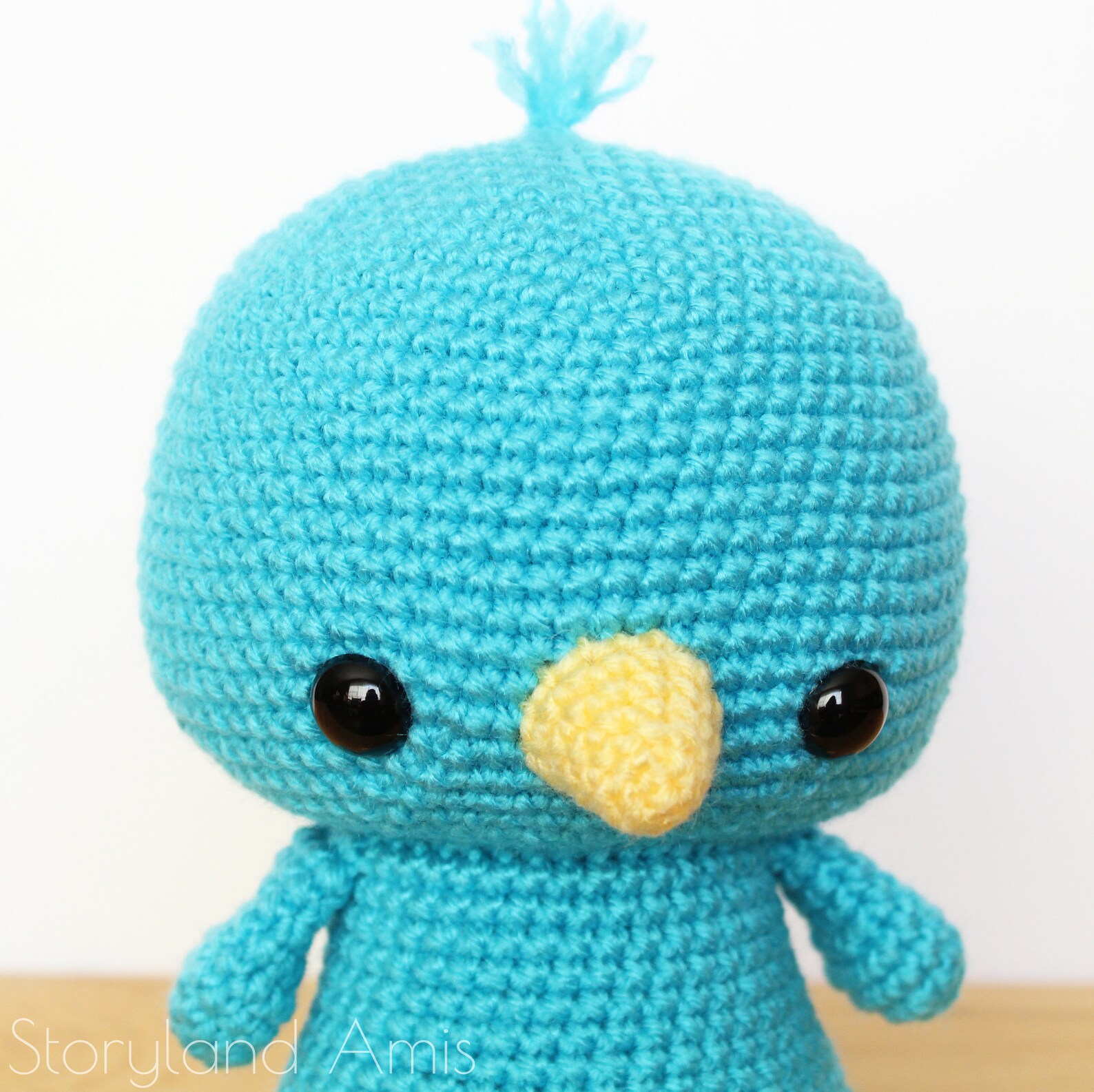 PATTERN: Cuddle-sized Bluebird Amigurumi Crocheted Bird - Etsy