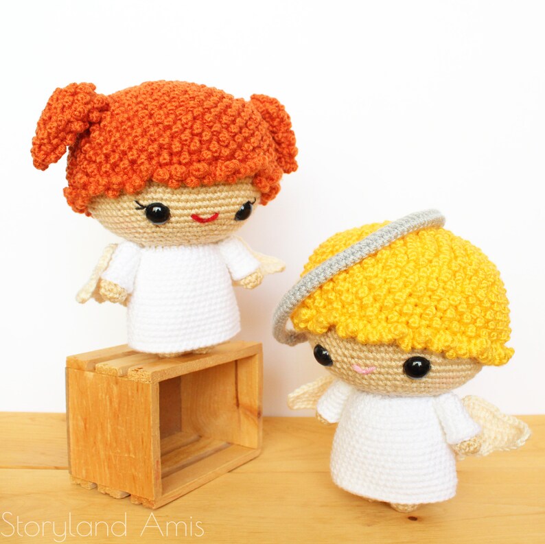 PDF Amigurumi Cuddle-sized Angel Crochet PATTERN - Etsy