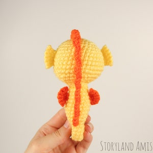 PATTERN: Snorkel the Seahorse Amigurumi, Crocheted Sea Dragon Pattern ...