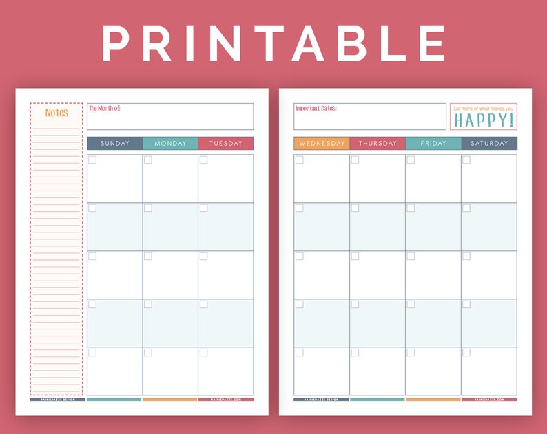 Planner Set - Etsy