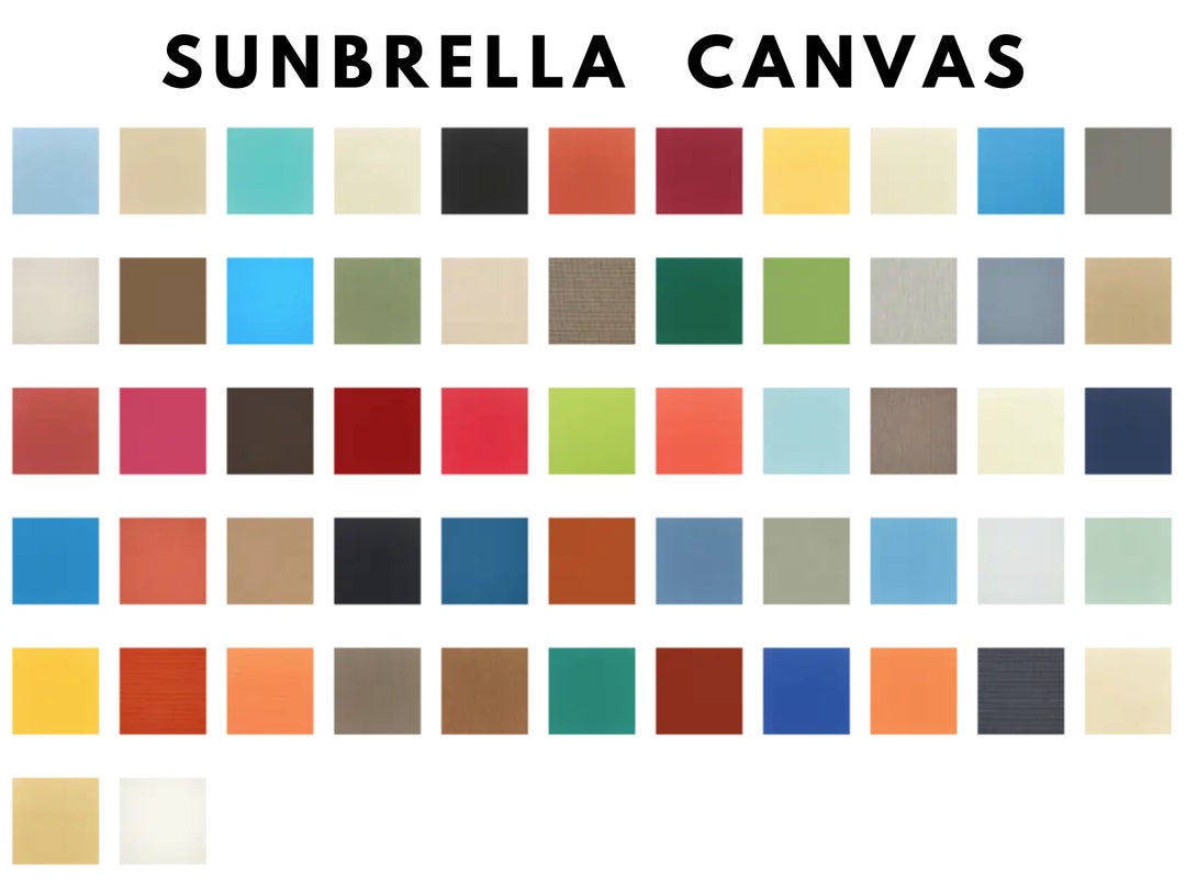 F&F Sunbrella Fabric Samples - Etsy