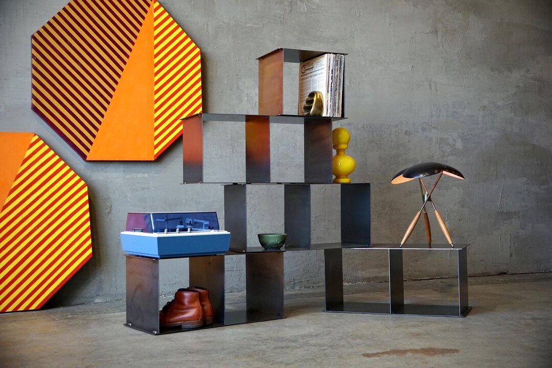 Modular Steel Cube Storage - Etsy