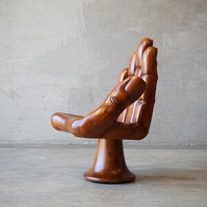 Vintage Hand Chair in the Manner of Pedro Friedeberg - Etsy