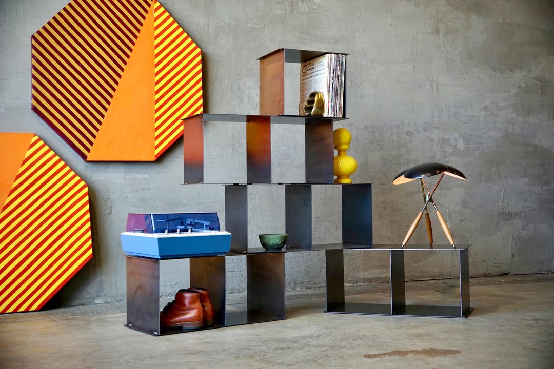 Modular Steel Cube Storage - Etsy