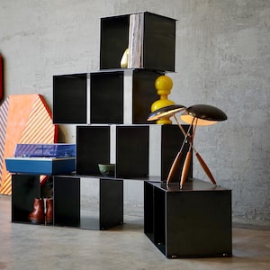 Modular Steel Cube Storage - Etsy