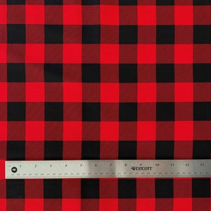 Buffalo Checks 100% Cotton Fabric, Fabric by the Yard, Plaid Cotton ...