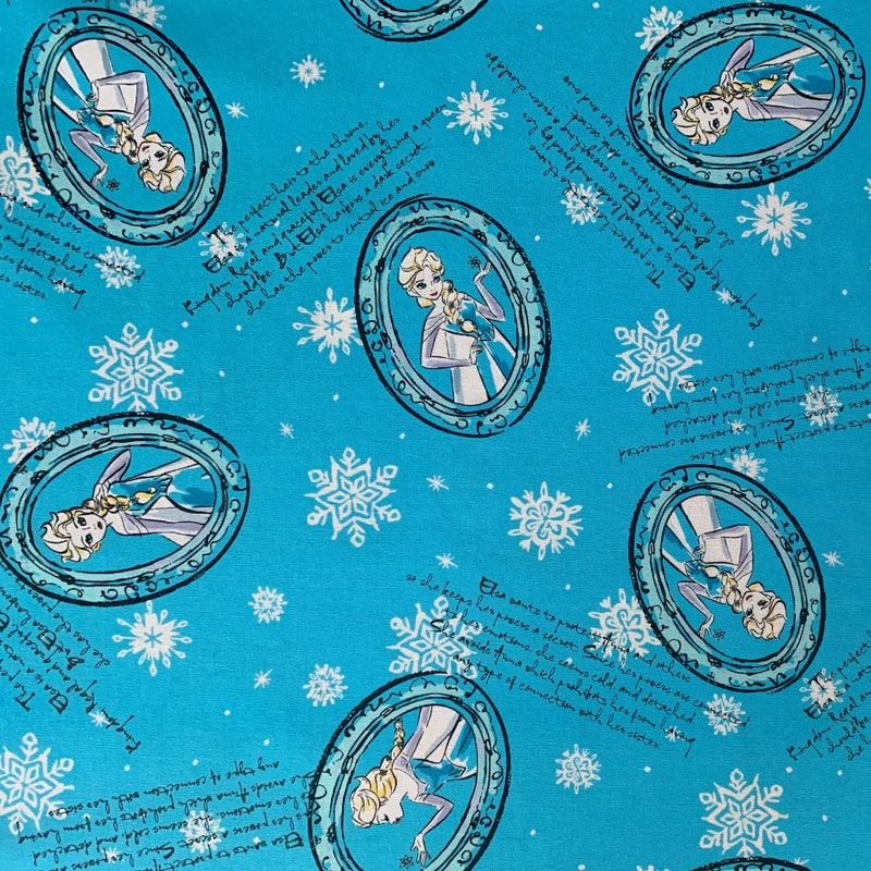 Frozen Fabric - Etsy
