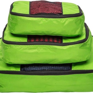 Packing Cubes PDF Sewing Pattern, Suitcase Organizer Bags, Packing Pods ...