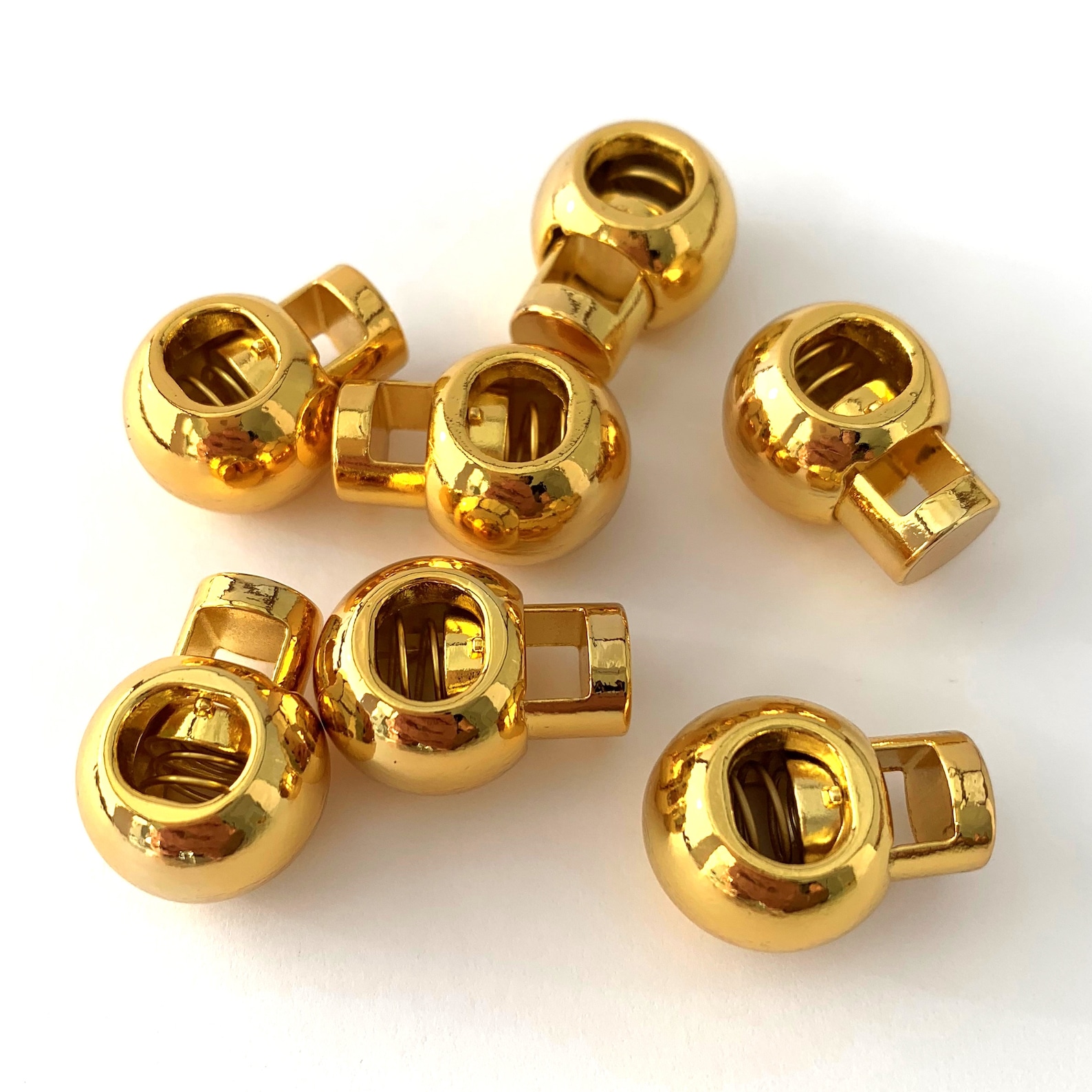 Metal Cord Locks Gold Toggle Cord Locksilver Toggle Cord | Etsy