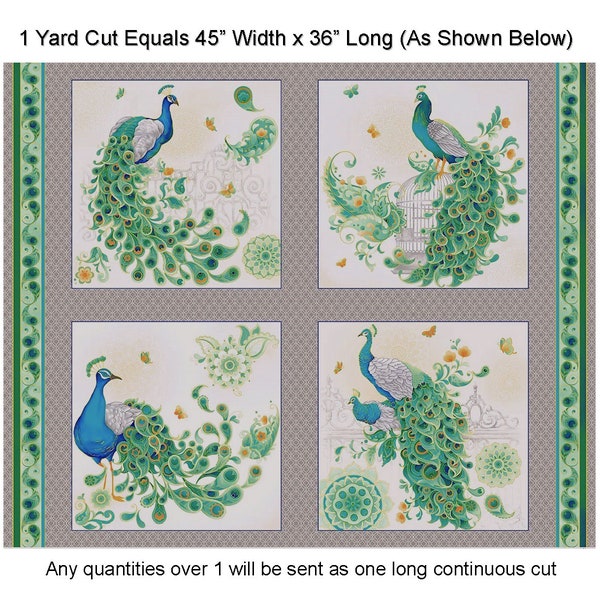 Peacock Quilt - Etsy