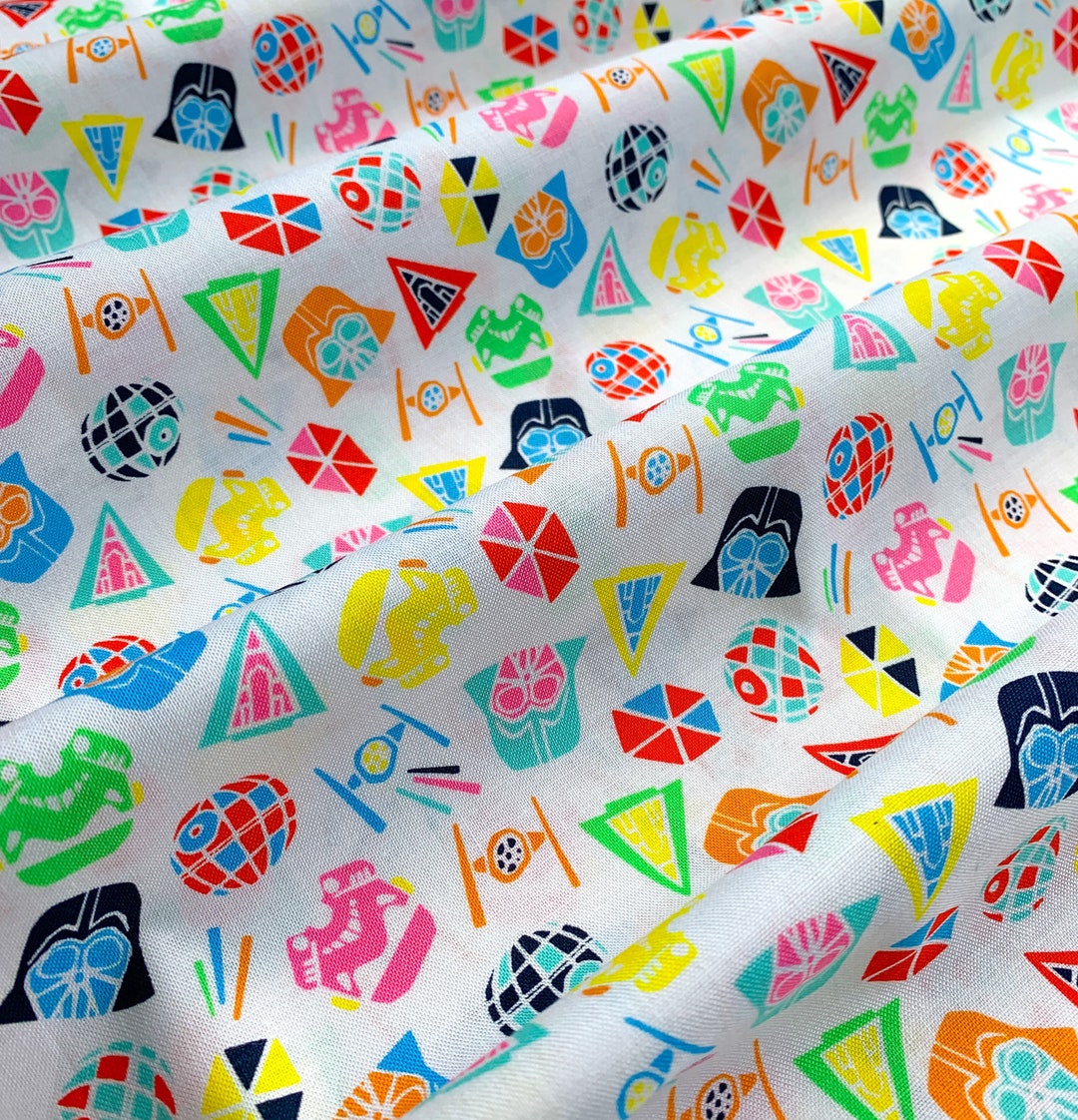 Star Wars 100% Cotton Fabric, by Lucasfilm Licensed Fabric, Star Wars ...