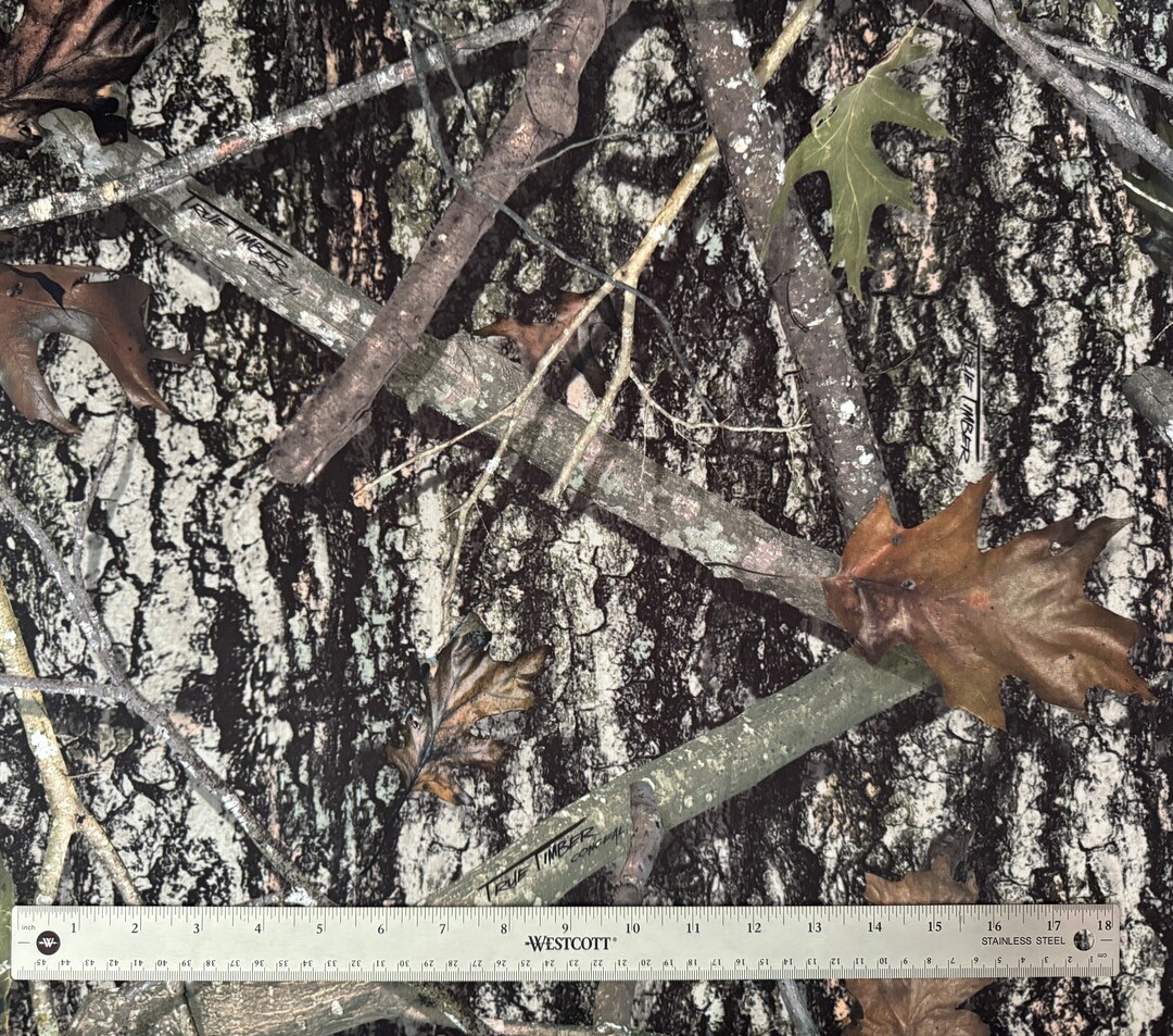 60" True Timber Camo Fabric, New Conceal Camouflage Cotton/poly Blend ...