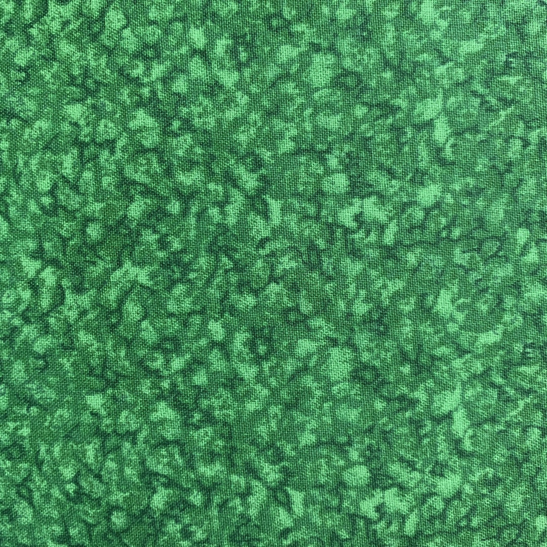 Green Crackle Cotton Fabric, Hunter Green Print, Quilting Material - Etsy
