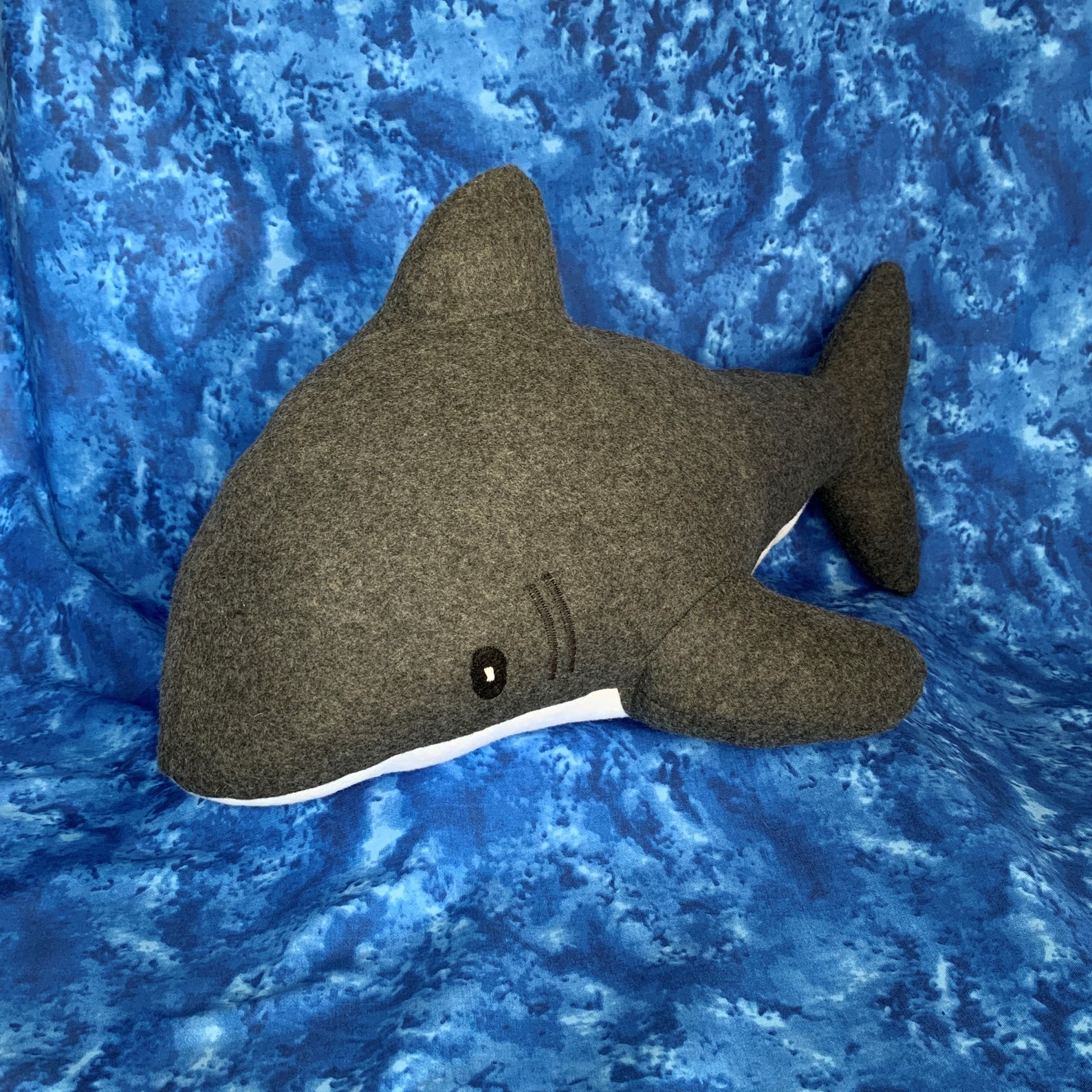 Shark Plush Toy PDF Pattern Stuffed Toy Shark Sewing Pattern | Etsy UK