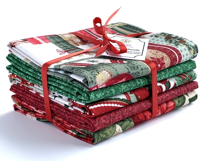 Christmas Antique Bundle Collection, Fat Quarter Bundles, Christmas ...