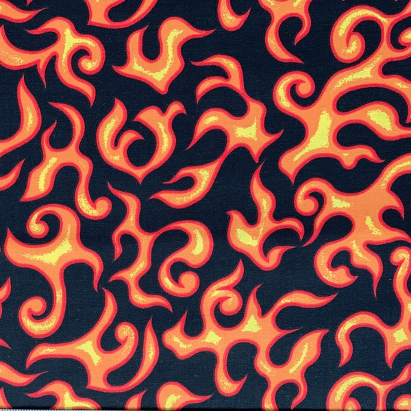 Flame Fabric - Etsy