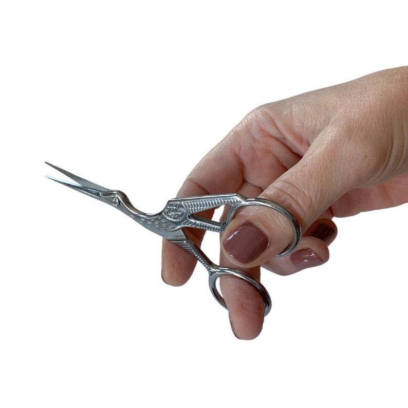 Crane Sewing Scissors, Stork Bird Embroidery Scissors, Stainless Steel ...