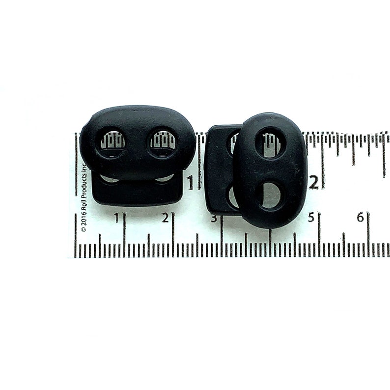 Large Double Hole Toggle Cord Locks Bean Toggles Plastic - Etsy