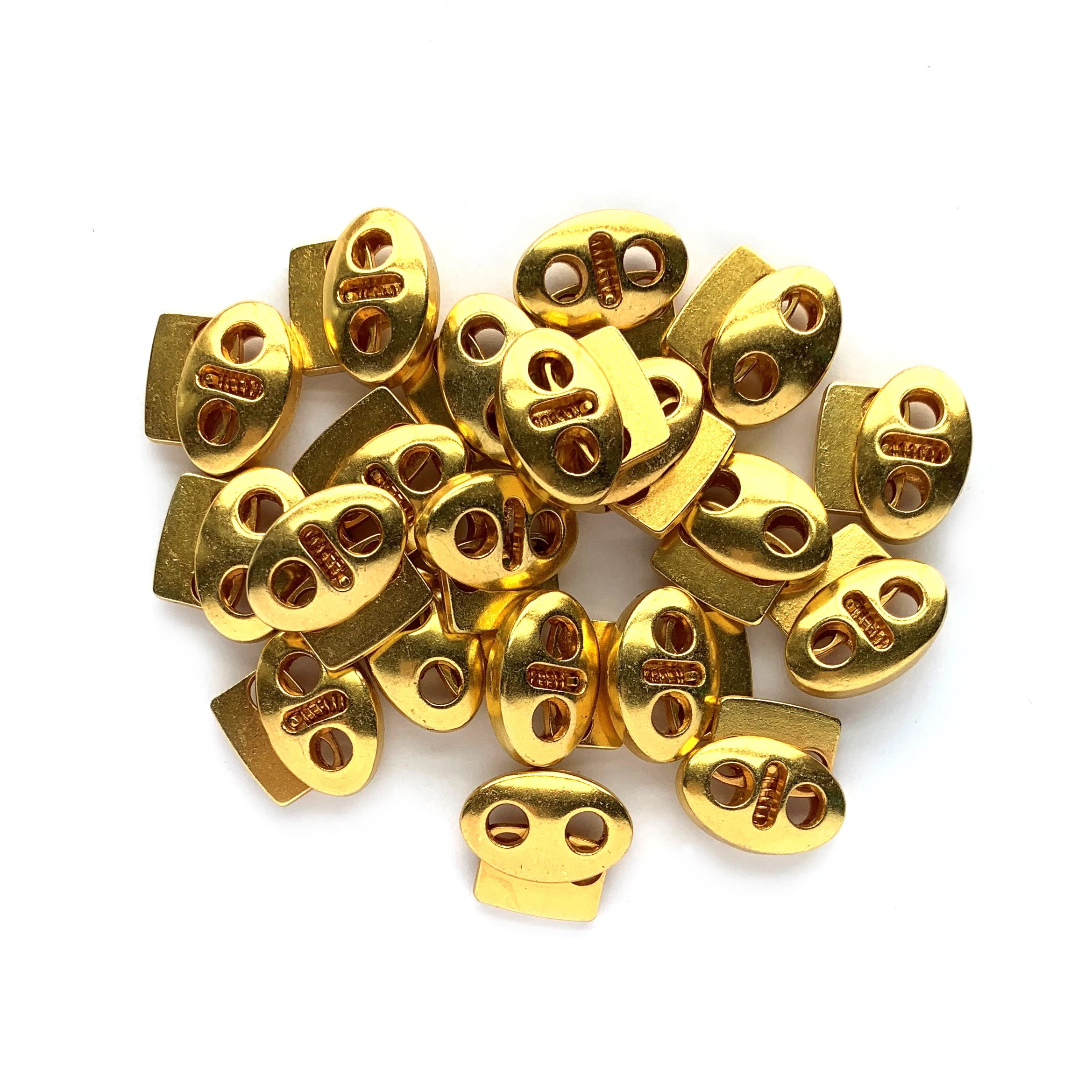 Double Hole Metal Toggles Silver Bronze and Gold Quality | Etsy Singapore