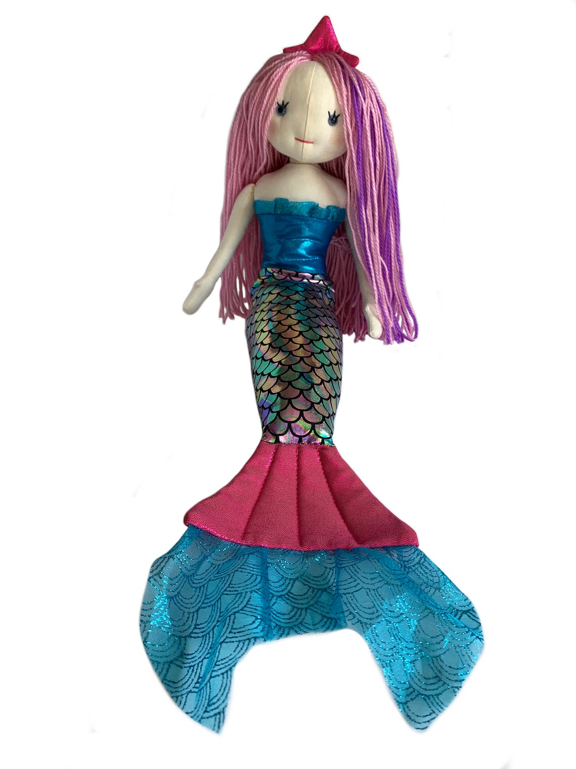 Mermaid Doll Sewing Pattern With Weighted Bottom (PDF Tutorial) - Etsy