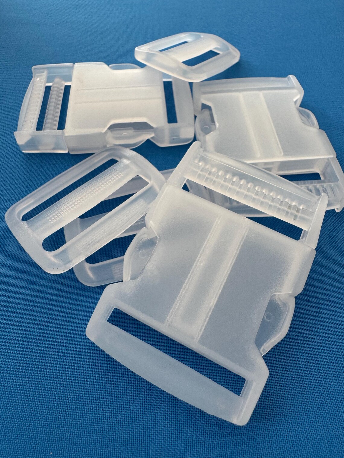 1.5" Transparent Buckle Set, Quick Release Buckle and Slider Combo - Etsy