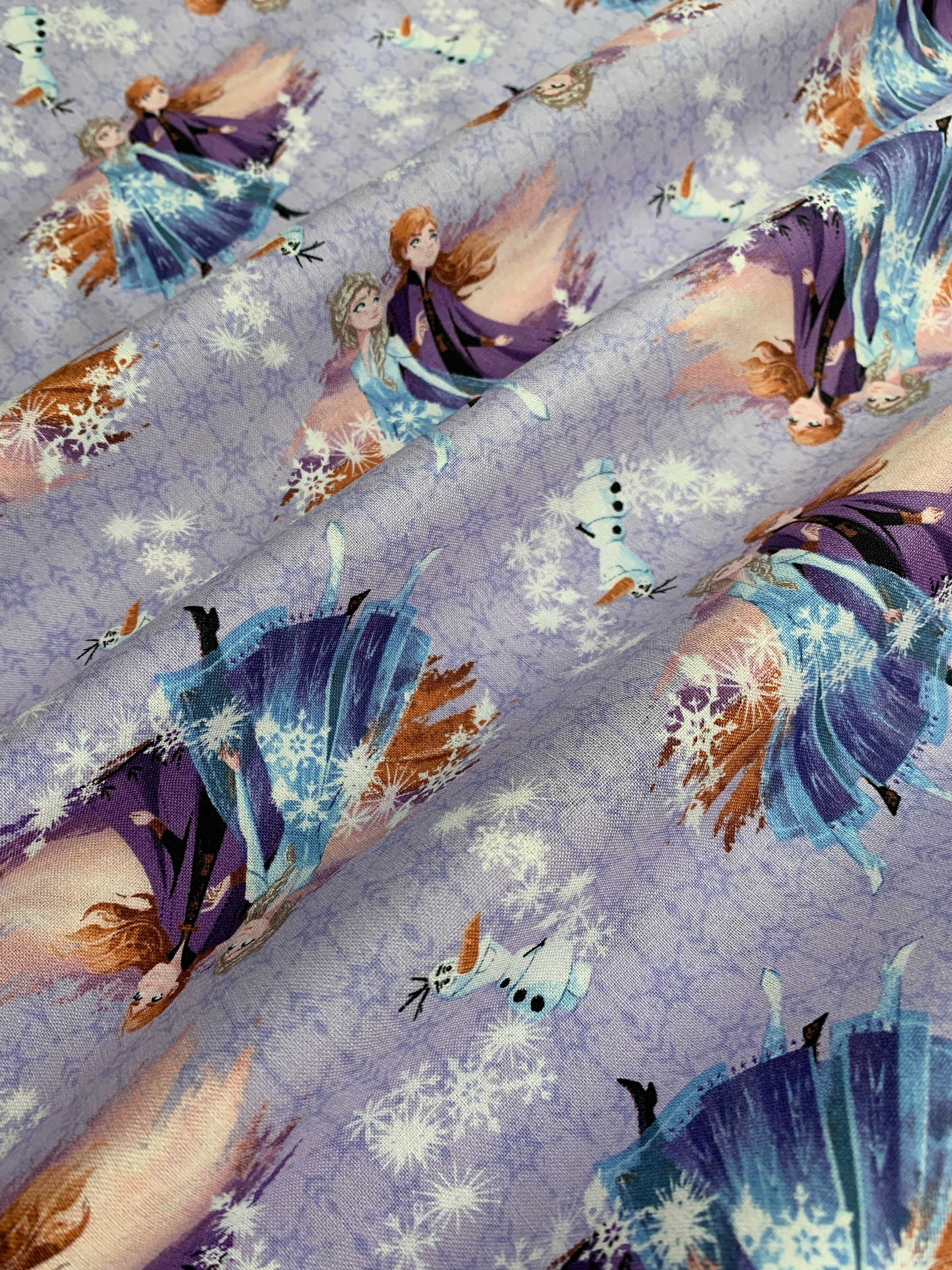 Frozen Destiny Awaits 100% Cotton Fabric Disney Licensed - Etsy