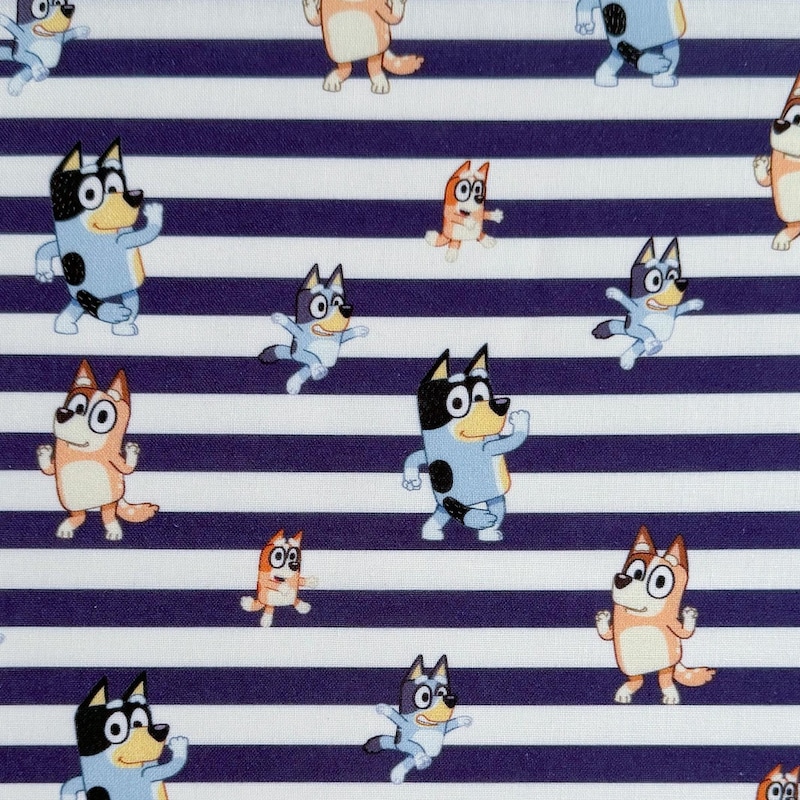 Bluey Fabric Panel - Etsy