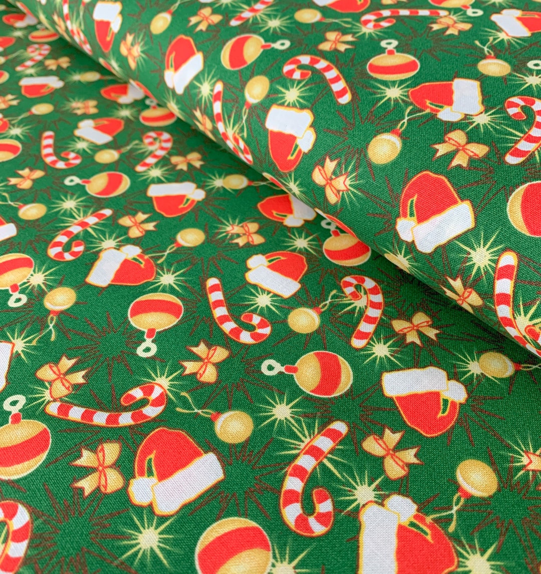 Holiday Spark Cotton Christmas Fabric, Quilting Weight - Etsy