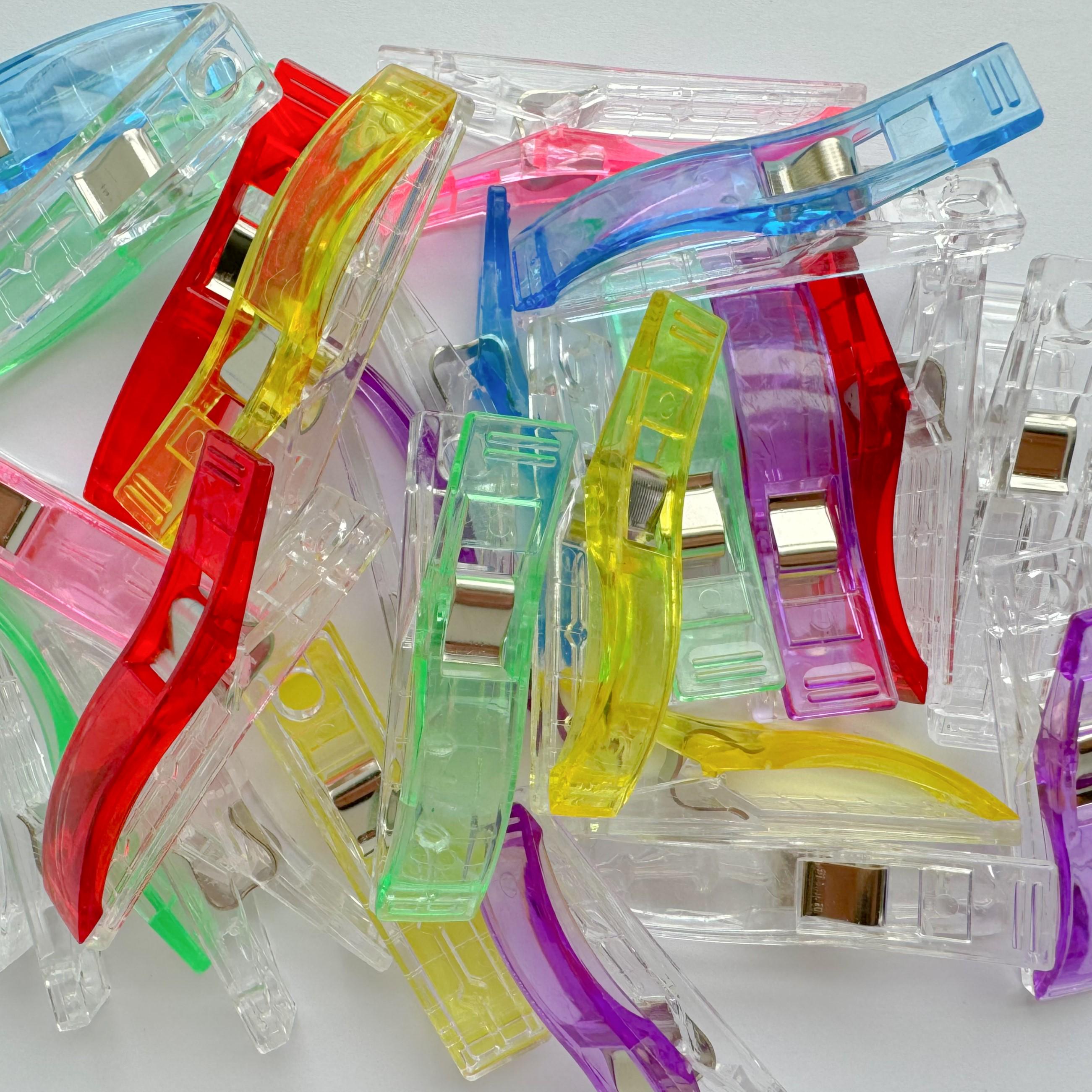 Jumbo Sewing Clips, Quilting, Binding, Multi Color Fabric Clips - Etsy