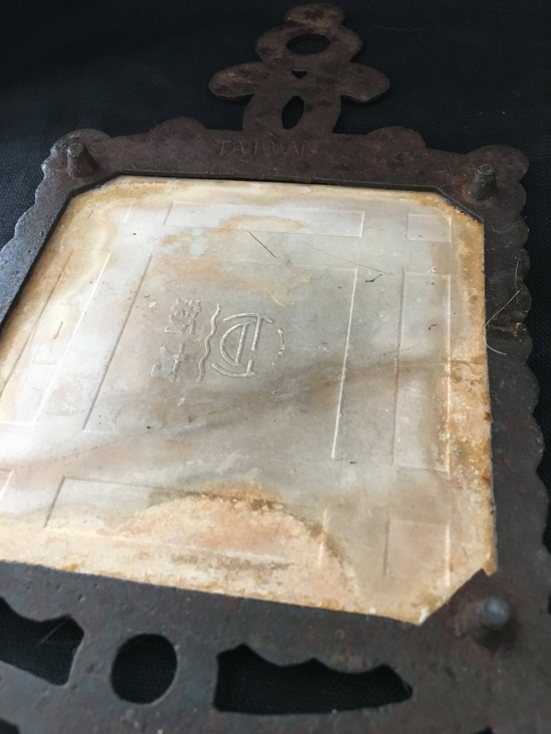 Set of 2 CHERRY Cast Iron Vintage Screen Printed and Cast Iron - Etsy