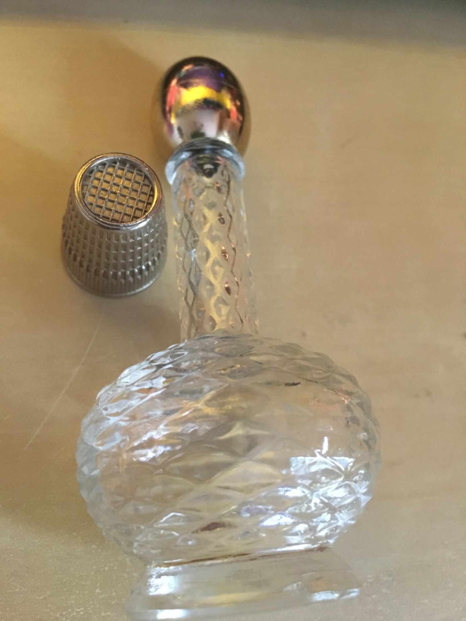 Clear Perfume Bottle, Small Perfume Bottle, Empty Perfume Bottle ...