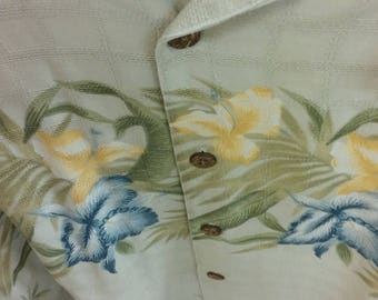 Vintage Tommy Bahama Silk Men's Hawaiian Medium Sized | Etsy